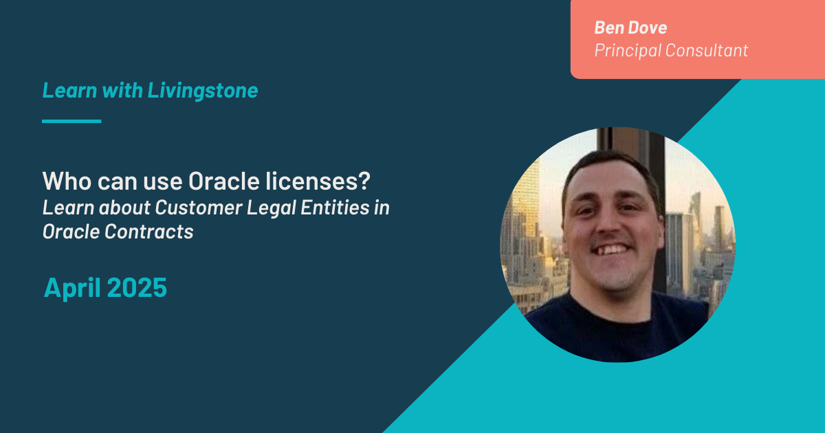 Licensing Oracle in Virtualised Environments